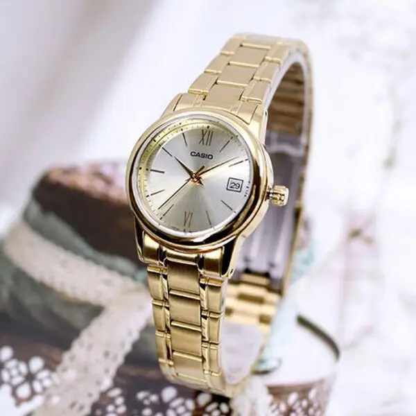 Casio Stainless Steel Strap Analog Watch