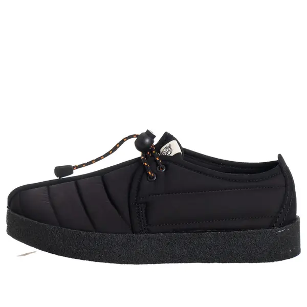 Clarks Trek Cup Quilted Casual Shoes - Black