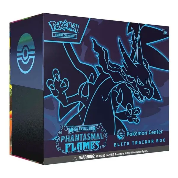 POKEMON Me02: Phantasmal Flames Center Exclusive Elite Trainer Box - Multi-color