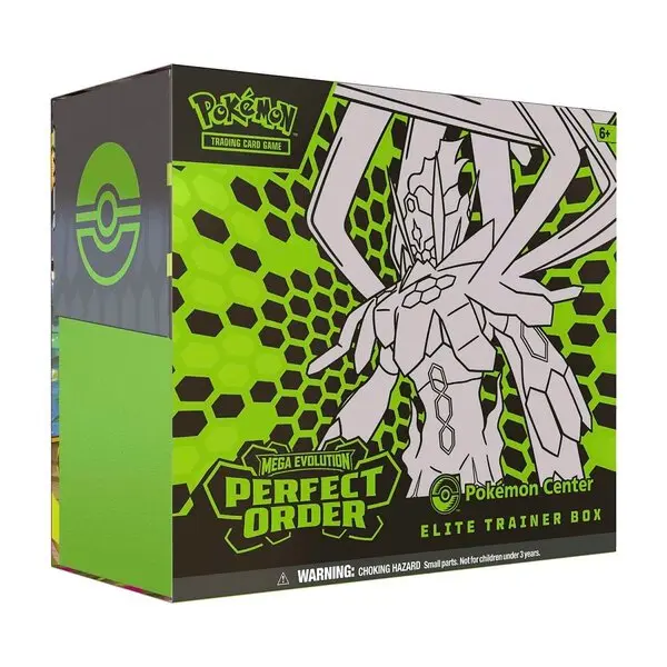 POKEMON Card Eng. 2026 Me03: Perfect Order Center Exclusive Elite Trainer Box - Multi-color