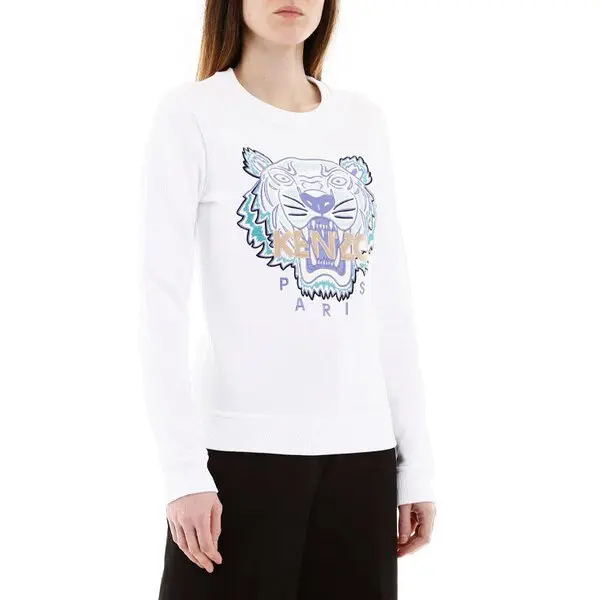 Kenzo Tiger Head Long Sleeve Sweatshirt