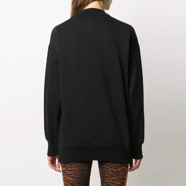 Kenzo Tiger Head Embroidered Logo Pullover Hoodie