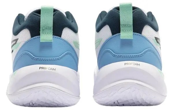 PUMA Playmaker Pro Basketball Sneakers - White/blue/green