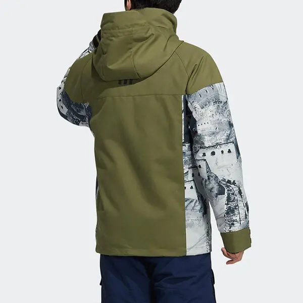 Adidas 3-in-1 Hooded Jacket With Stand Collar