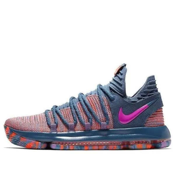 Nike Kd "all-star" Athletic Sneakers - Grey/pink