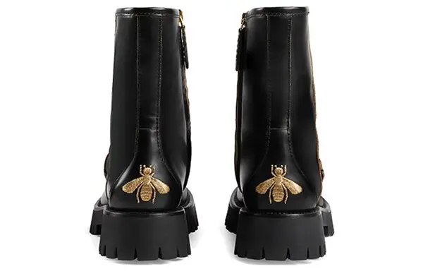 Gucci Horsebit Embellished Ankle Boots