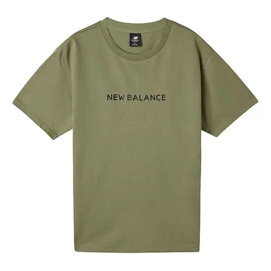 NEW BALANCE X Noritake Logo Round-neck Green - Army Green