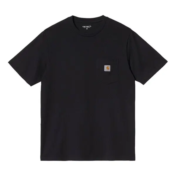 Carhartt Work In Progress Pocket Short Sleeve T-shirt - Black
