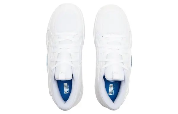 PUMA Court Rider Chaos Jewel Low Top Basketball Sneakers - White