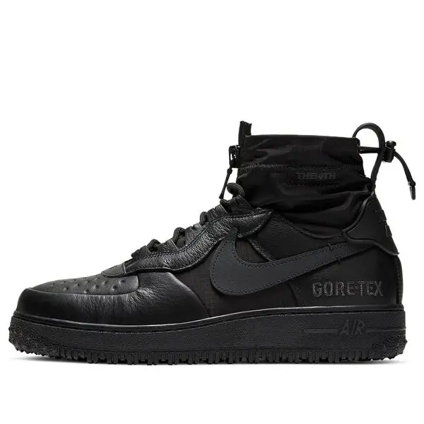 Nike Force 1 High Gore Tex 'triple - Black