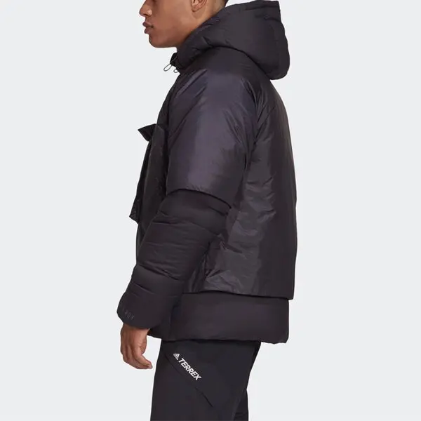 Adidas Detachable Hooded Waterproof Down Jacket
