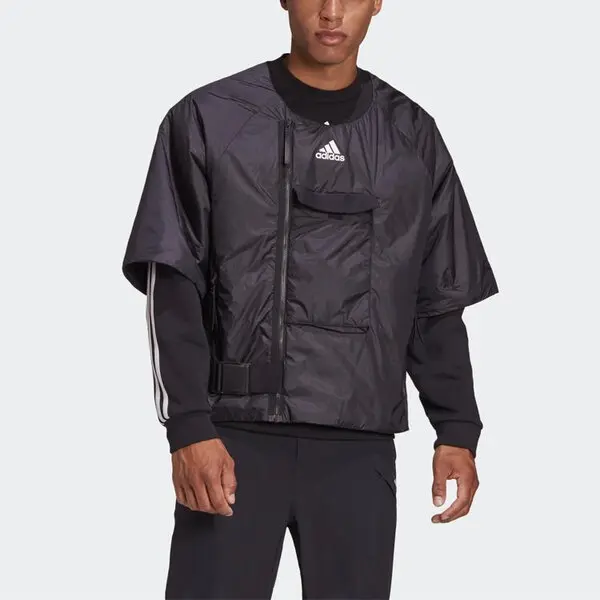 Adidas Detachable Hooded Waterproof Down Jacket