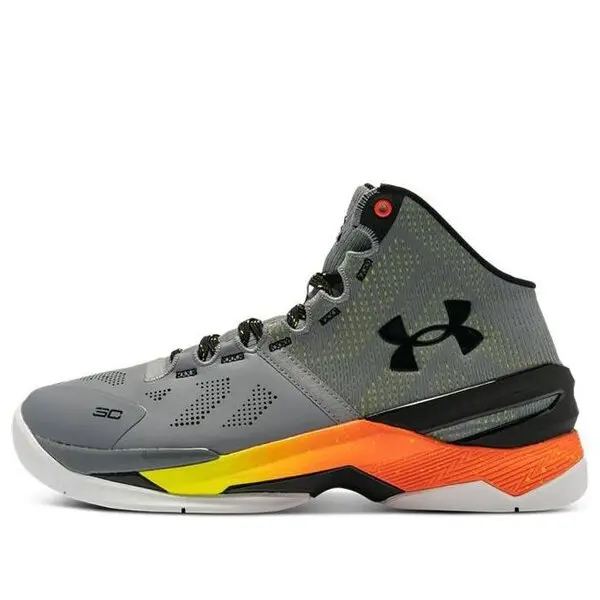 Under Armour Curry 2 Retro 'iron Sharpens Iron' Sneakers - Steel/sunbleached