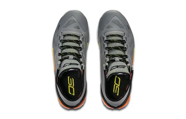 Under Armour Curry 2 Retro 'iron Sharpens Iron' Sneakers - Steel/sunbleached