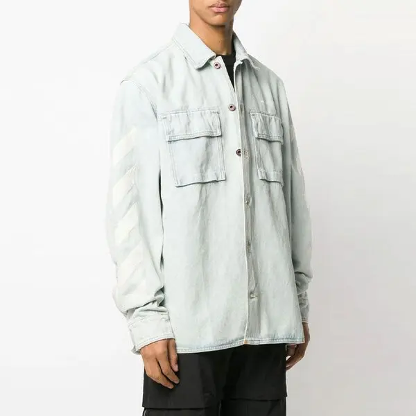 Off-White Printed Denim Jacket
