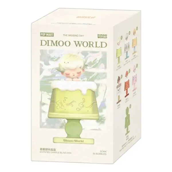 POP MART Dimoo The Missing Day Series Scented Candle Blind Box - Multi-color