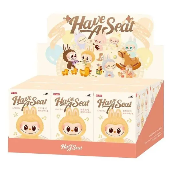 POP MART The Monsters Labubu 2.0 Have A Seat Sealed Case - Multi-color