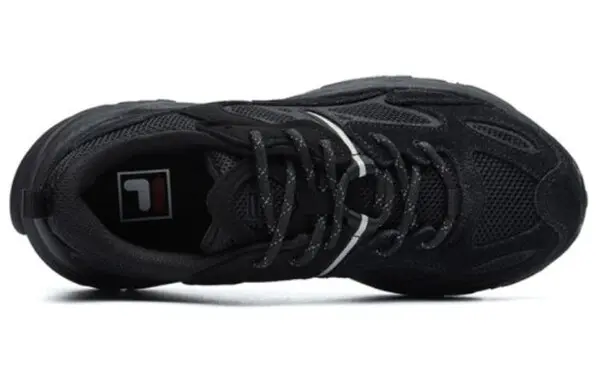 FILA Wear-resistant Athletic Sneakers - Black
