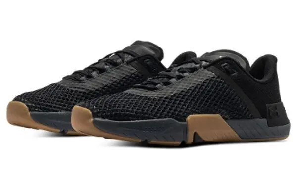 Under Armour Tribase Reign 4 Athletic Sneakers - Black/brown/grey