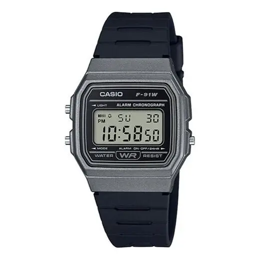Casio Digital Water Resistant Watch - Black/grey