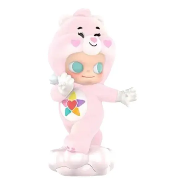 POP MART X Zsiga Care Bear Figure 'true Love Bear - Multi-color