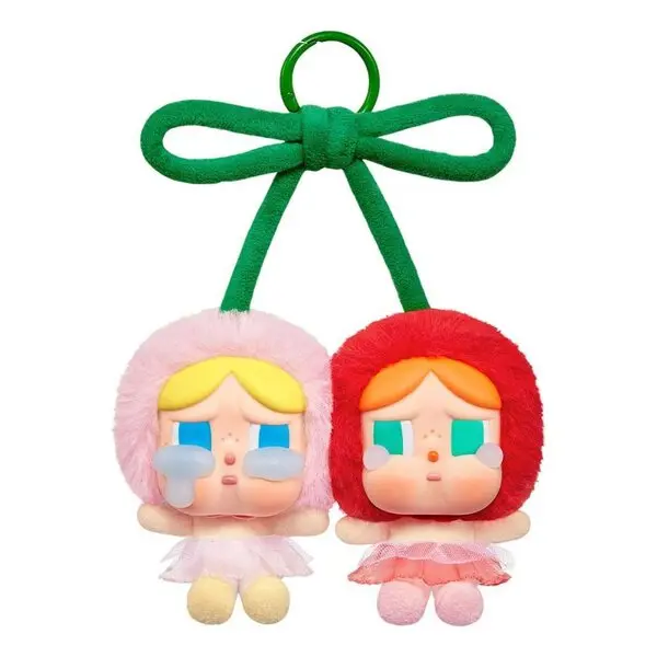 POP MART Crybaby Crying For Love Love You Cherry Much Hanging Card - Multi-color