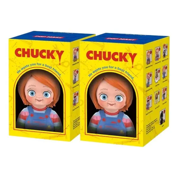 POP MART Chucky Franchise Series Figures Sealed Case - Multi-color