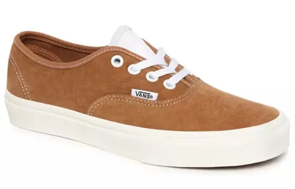 VANS Pig Suede Authentic Sneakers - Brown