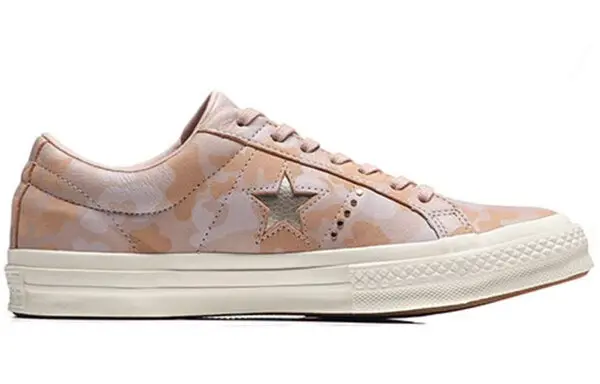 CONVERSE One Star Camouflage Print Sneakers - Pink