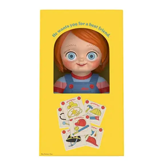 POP MART Chucky Franchise Figure 'good Guy Doll - Multi-color