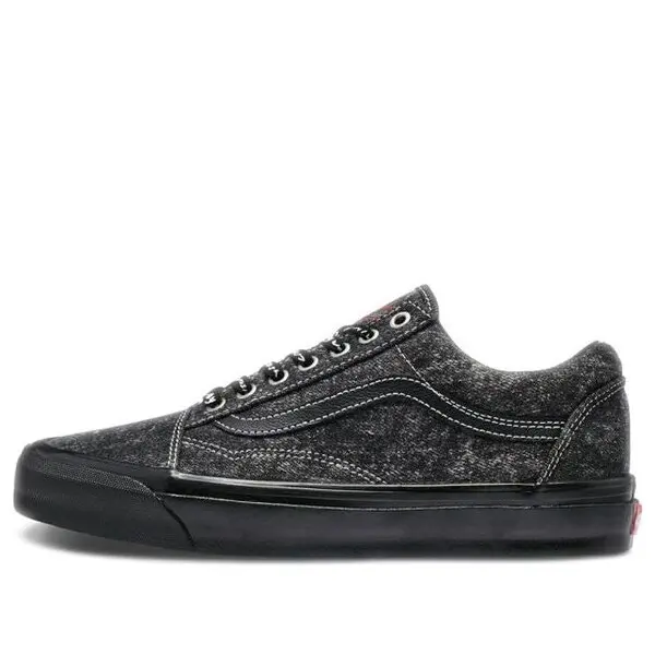 VANS Raised Wolves X Og Old Skool Lx 'acid Wash Denim - Black