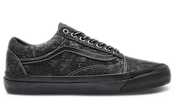 VANS Raised Wolves X Og Old Skool Lx 'acid Wash Denim - Black