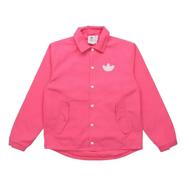 Adidas Originals Big Trefoil Jacket - Pink