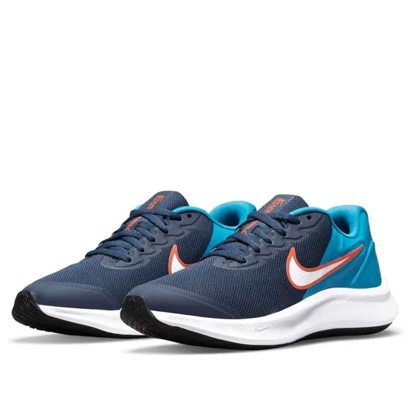 Nike Star Runner 3 Da2776-401 Athletic Sneakers - Blue/orange