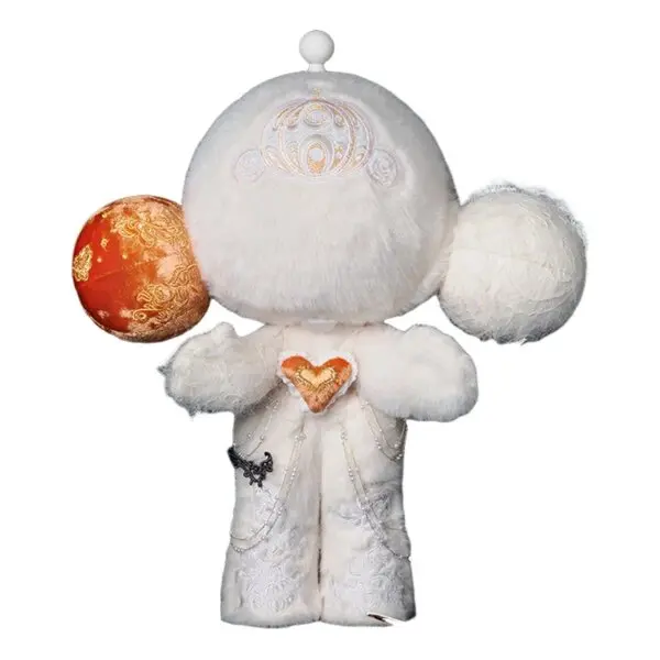 POP MART Mega Α Skullpanda 400% White Moon Art Toy