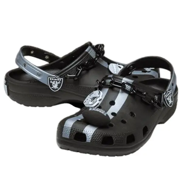 CROCS X Nfl Classic Clog 'las Vegas Raiders - Black/silver