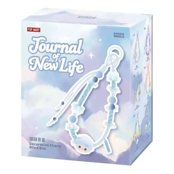 POP MART Dimoo Journal Of New Life Series Decorative Charm Blind Box - Multi-color