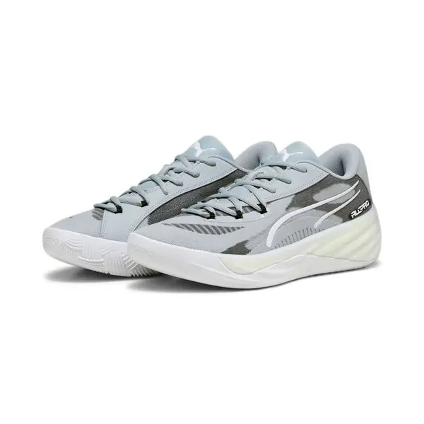 PUMA All-pro Nitro Team Sneakers - Grey/white