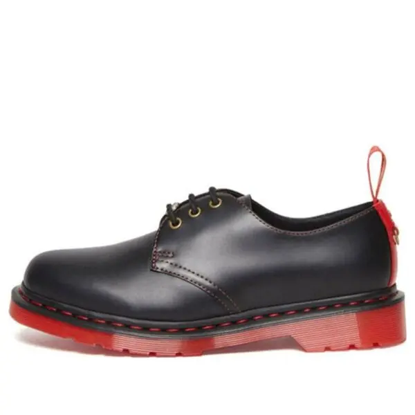 Dr. Martens 1461 Year Of The Rabbit Leather Oxford Shoes - Black/red