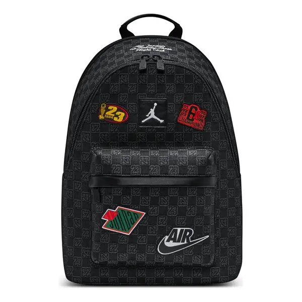 JORDAN Monogram Backpack - Black