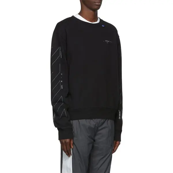 Off-White Unfinished 3m Arrow Crew Neck Sweater