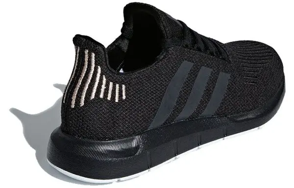 Adidas Swift Run Low Top Sneakers - Black