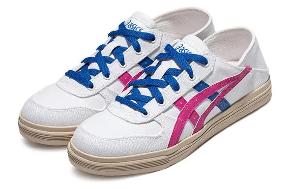 Asics Aaron Slip-on Sneakers - White/pink