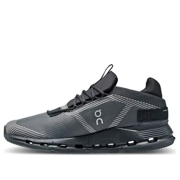 On Cloudnova Void Sneakers - Eclipse/undyed White