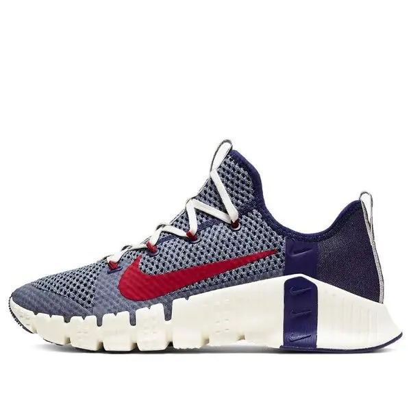 Nike Free Metcon 3 Amp Training Sneakers - White/blue