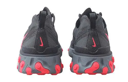 Nike React Element 55 Sneakers - Black/solar Red/cool Grey