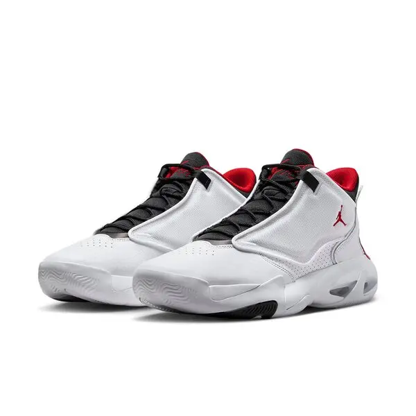 JORDAN Max Aura 4 High Top Sneakers - White/black