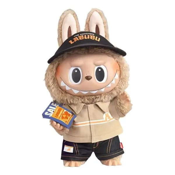 POP MART Labubu The Monsters Naughty Cashier Vinyl Plush Doll - Multi-color