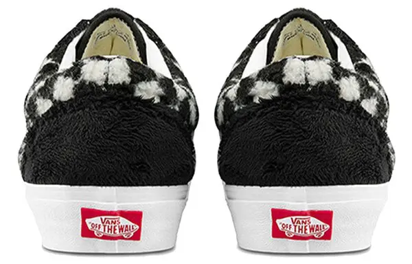 VANS Old Skool Sherpa Checkerboard Low Top Sneakers