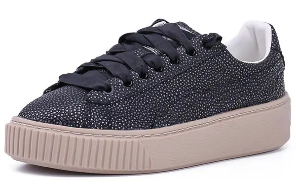 PUMA Platform Lux Sneakers - Black/brown